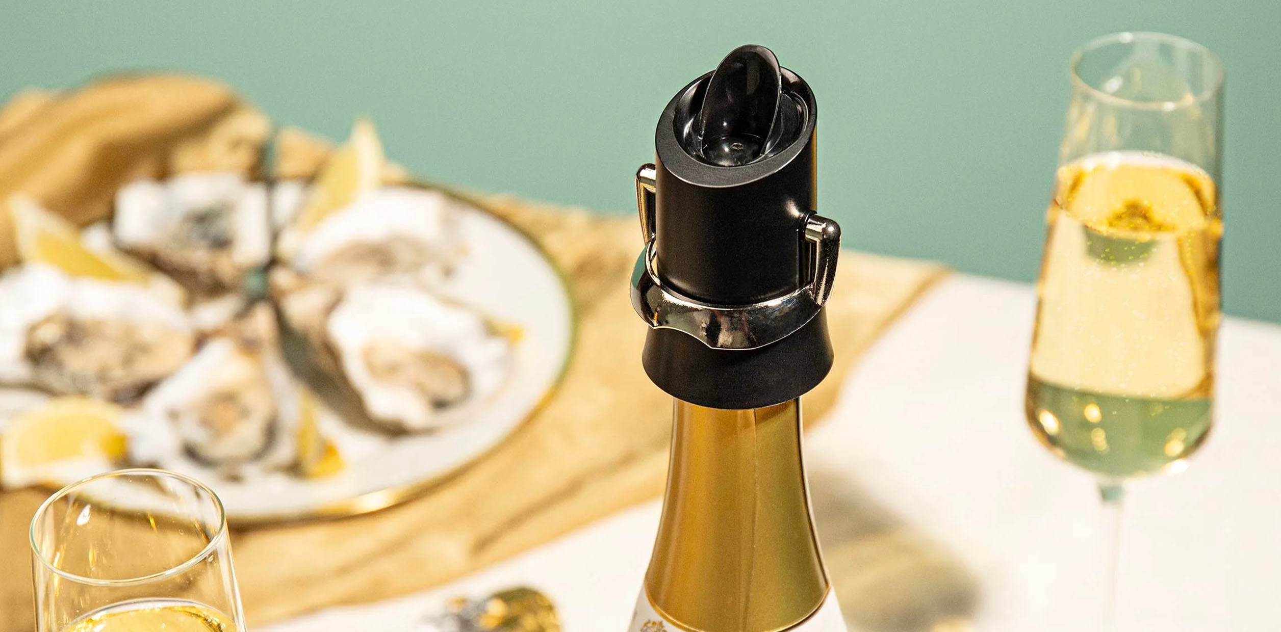 Champagne Stoppers & Savers | Preserve Fizz & Freshness Longer | Vacu ...